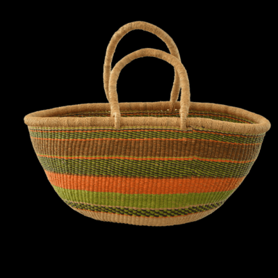 Bolga Oval 24" Large Basket | Edibles N More - Old Time Country Store