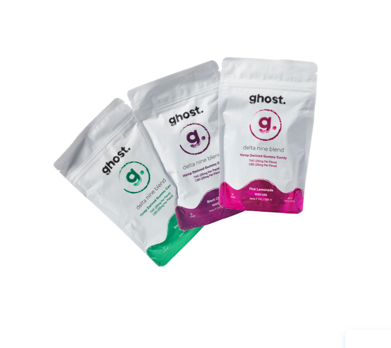 Ghost D9 CBD Blend Gummies | Edibles N More - Old Time Country Store