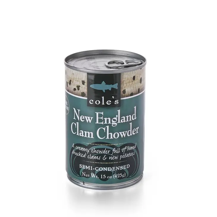 Coles New England Clam Chowder | Edibles N More - Old Time Country Store