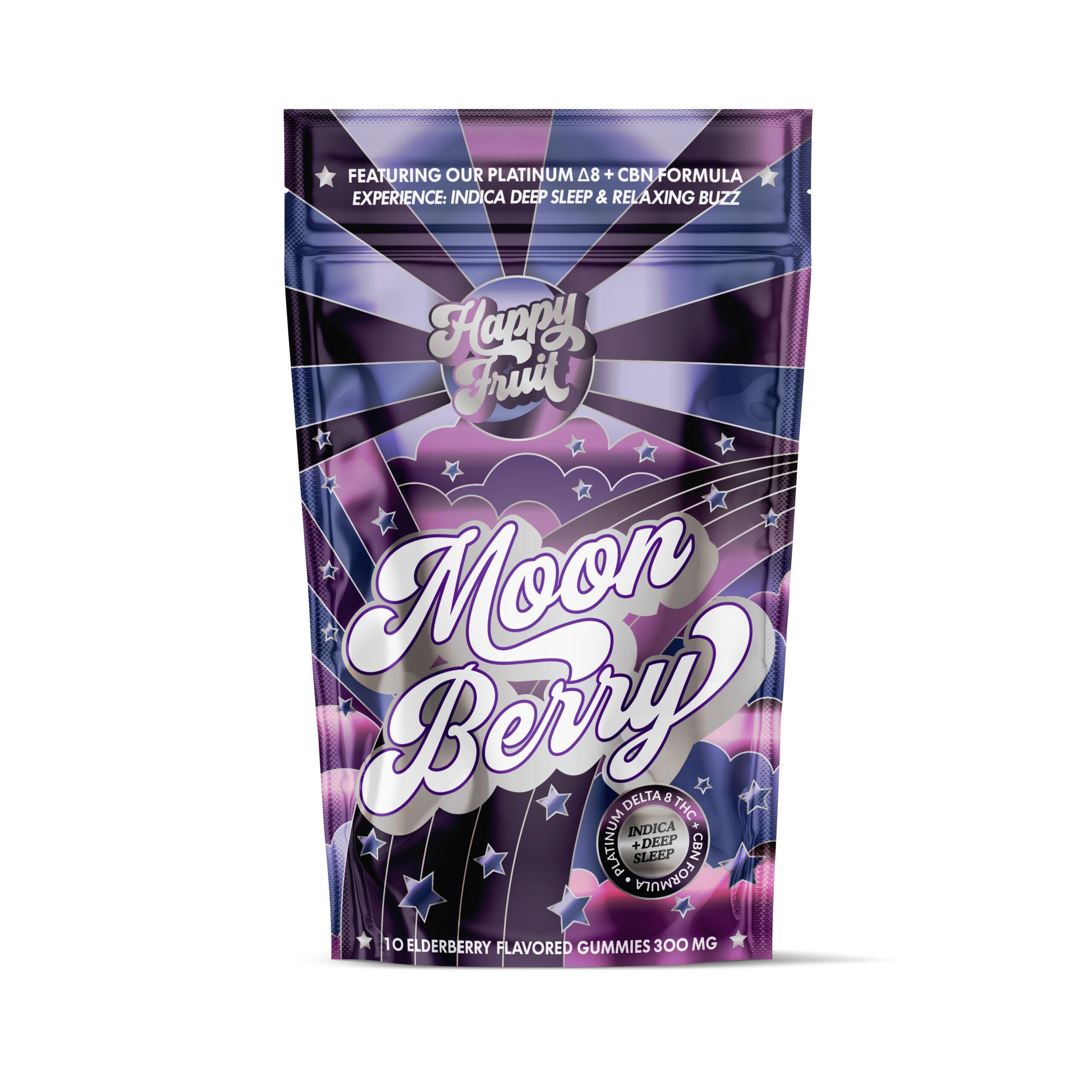 Moon Berry - Delta 8 with CBN - Premium Gummies - Indica | Edibles N ...