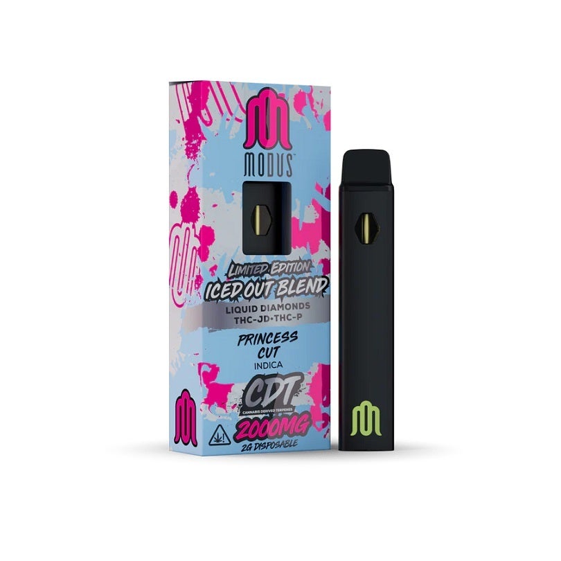 Modus Iced Out Blend Disposable Limited Edition | Edibles N More - Old ...