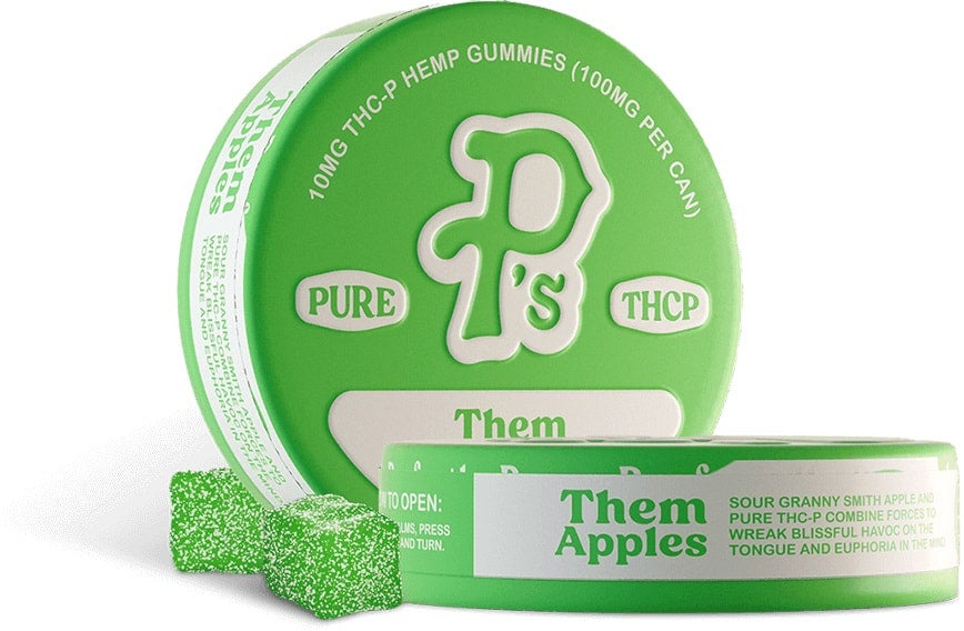 Pushin P's - 100mg Pure THCP Gummies Tin | Edibles N More - Old Time ...
