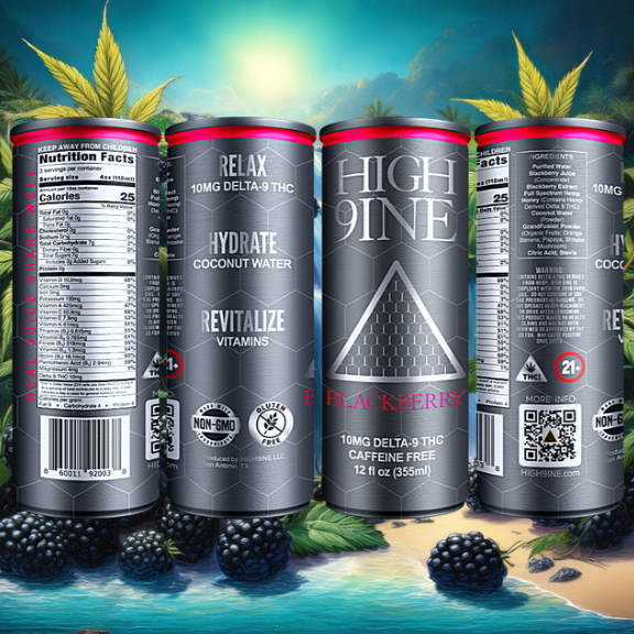 High 9ine 10mg D9 Juice 12oz | Edibles N More - Old Time Country Store