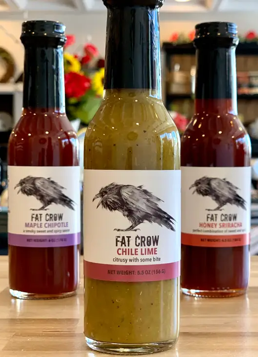 Fat Crow Gourmet Sauces | Edibles N More - Old Time Country Store